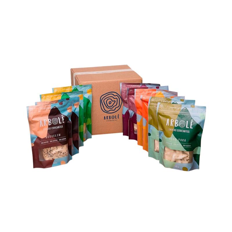 SNACK CRACKER LASCAS CROCANTES - SABORES DIVERSOS (Pack 10 unidades ...