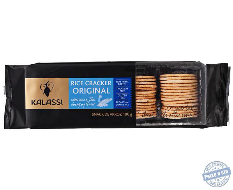 Snack Kalassi Rice Crackers Original 100g - Biscoito / Bolacha ...