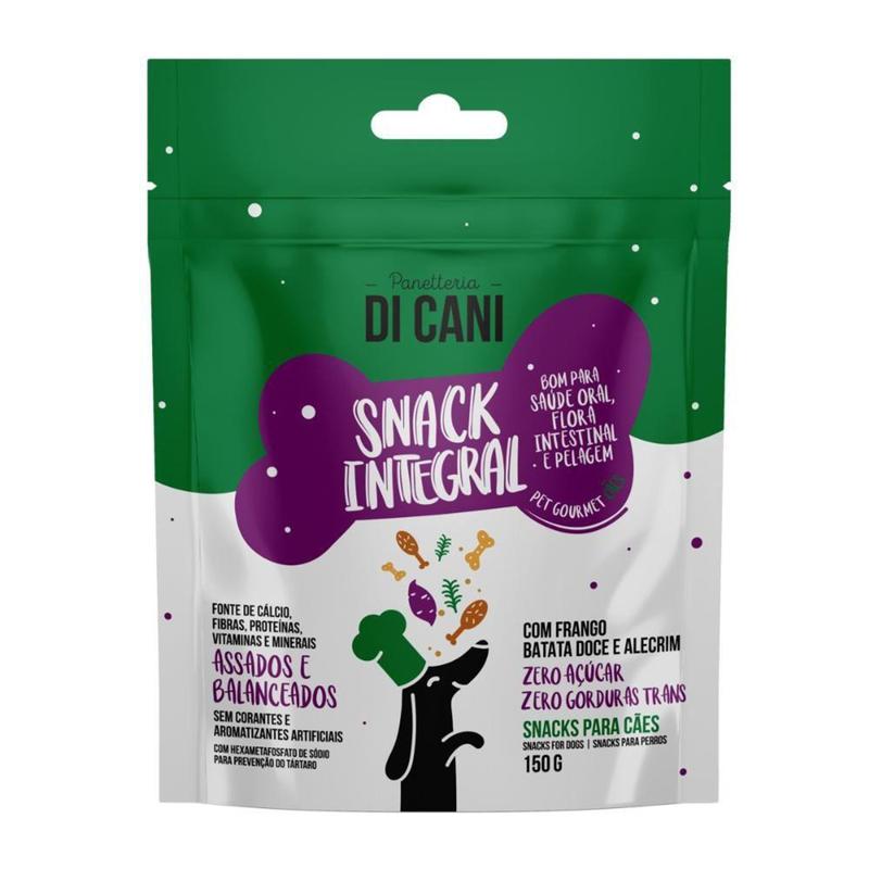 Snack para cães Frango, Batata doce e Alecrim Di Cani 150g - Comida ...