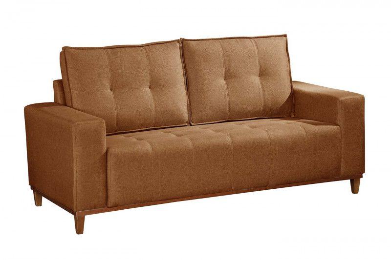 Sofá 3 Lugares com Espuma D33 Rondomóveis 500 - Linho Richmond Mucuri - Sofás - Magazine Luiza