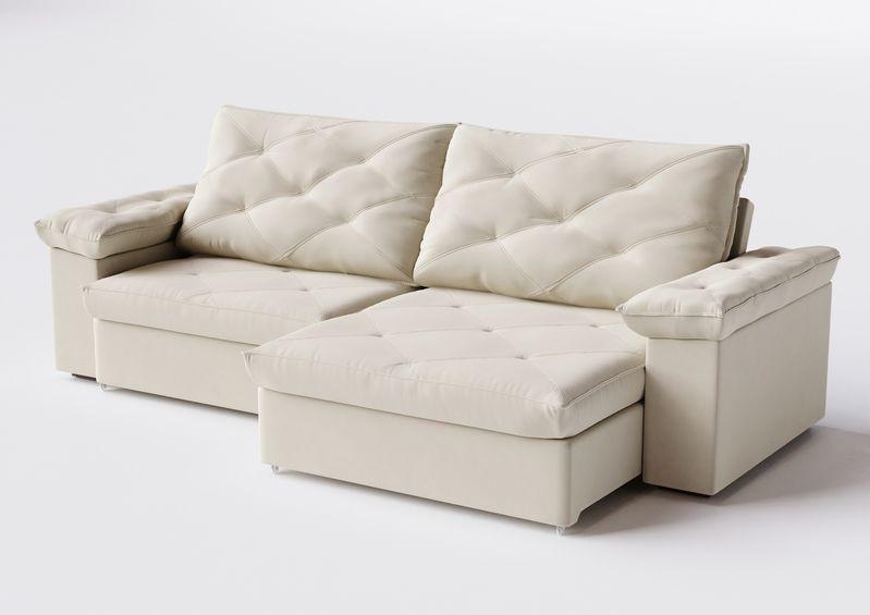 Sofá Buriti Off White - Buriti Estofados - Sofás - Magazine Luiza