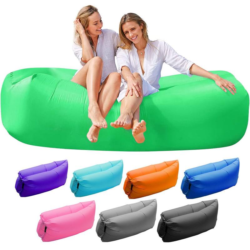 Sofa Inflavel Puff Boia Praia Piscina Camping Portatil - Presente da ...