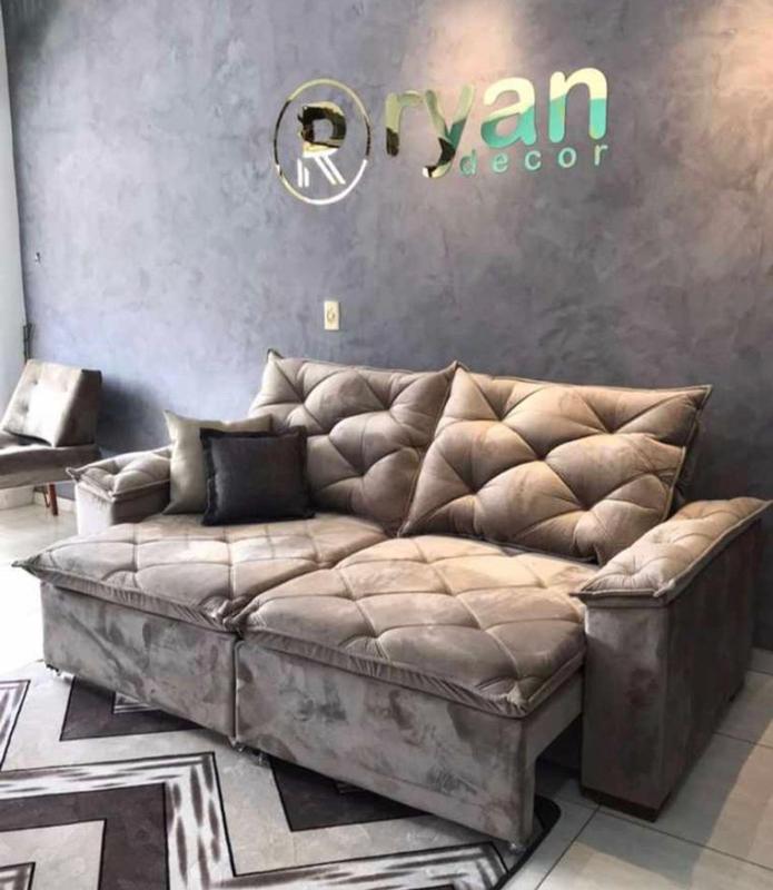 Sofá retrátil e reclinável - Ryan Decor - Sofás - Magazine Luiza