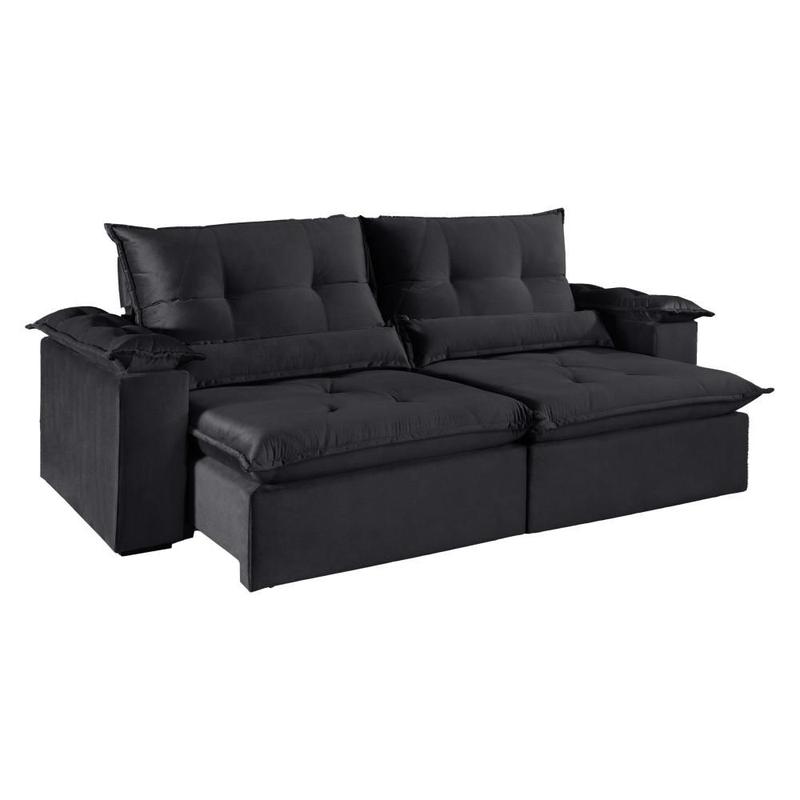 Sofá Retrátil Reclinável Dallas 2,30mt - Estofados Fernandes - Sofás ...