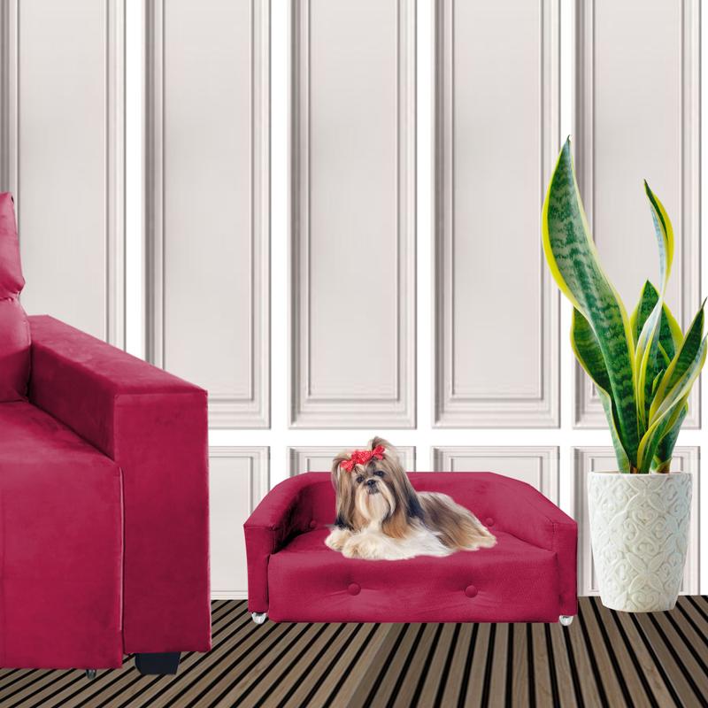 Sofazinho Diva Modelo Megui Pra Cães Porte Pequeno E Gatos Diversas Cores - Beatriz Decor - Cama ...
