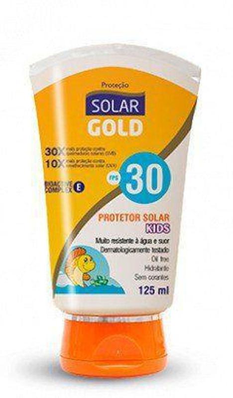 Solar gold kids fps 30 125ml - Protetor Solar - Magazine Luiza