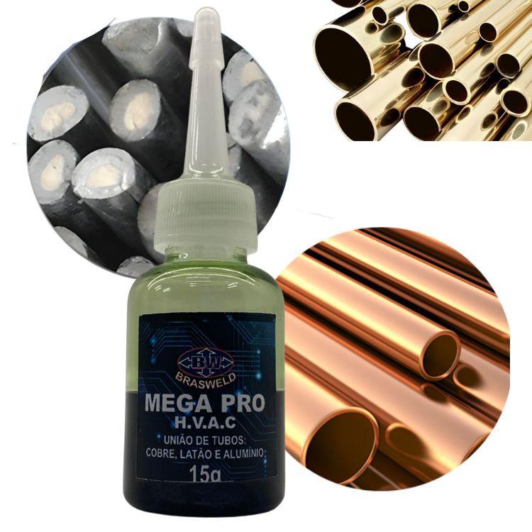 Solda Fria Hvac Super Mega Pro Para Tubos Aluminio E Cobre - Lepartes ...