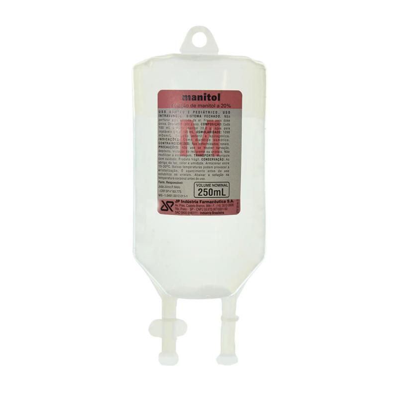 Solução De Manitol 20% 250mL - JP Farmacêutica - Jp Pharma ...