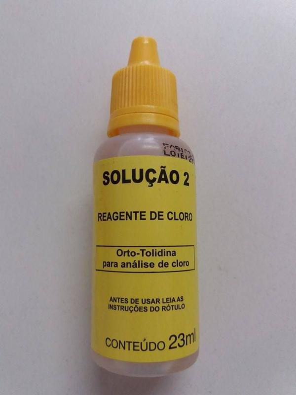 Solução/Reagente de Cloro - Quibenne - Reagente para Piscina - Magazine ...