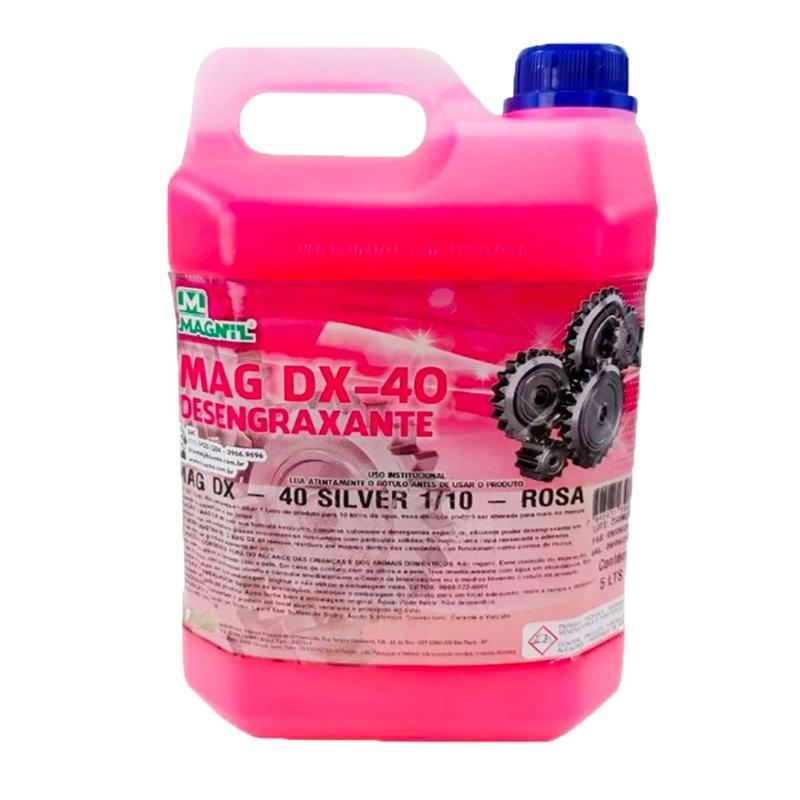Solupan Concentrado Desengraxante Dx-40 Limpeza Pesada 5 Lts - Magnil ...