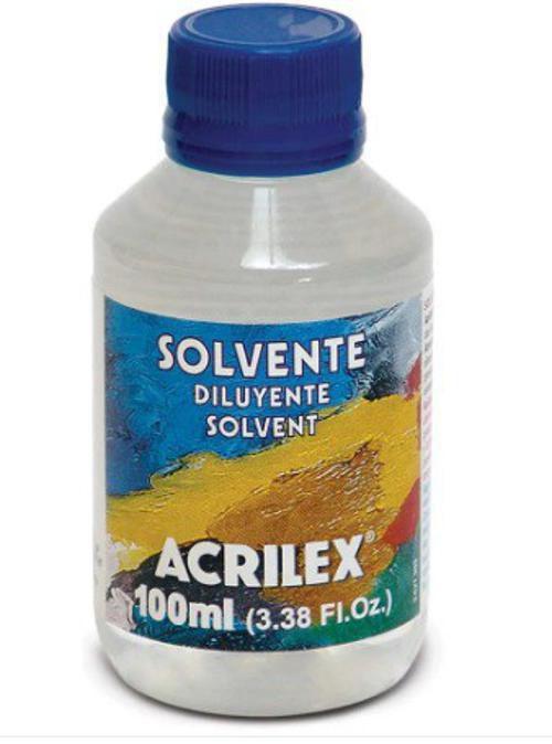 Solvente Acrilex 100 Ml - Solvente de Tinta / Verniz - Magazine Luiza