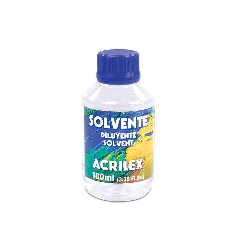 Solvente Acrilex 100ml - Solvente de Tinta / Verniz - Magazine Luiza