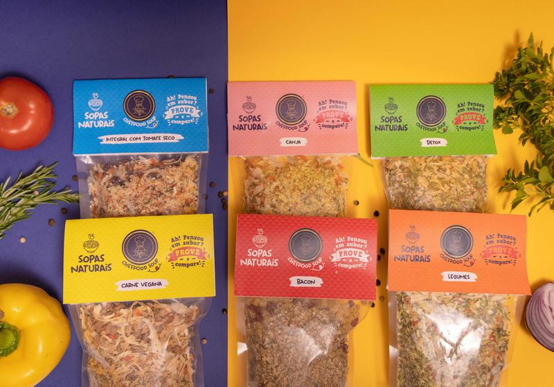 Sopa Natural Cheffood Soup - Mix 6 Unidades - Sopa - Magazine Luiza