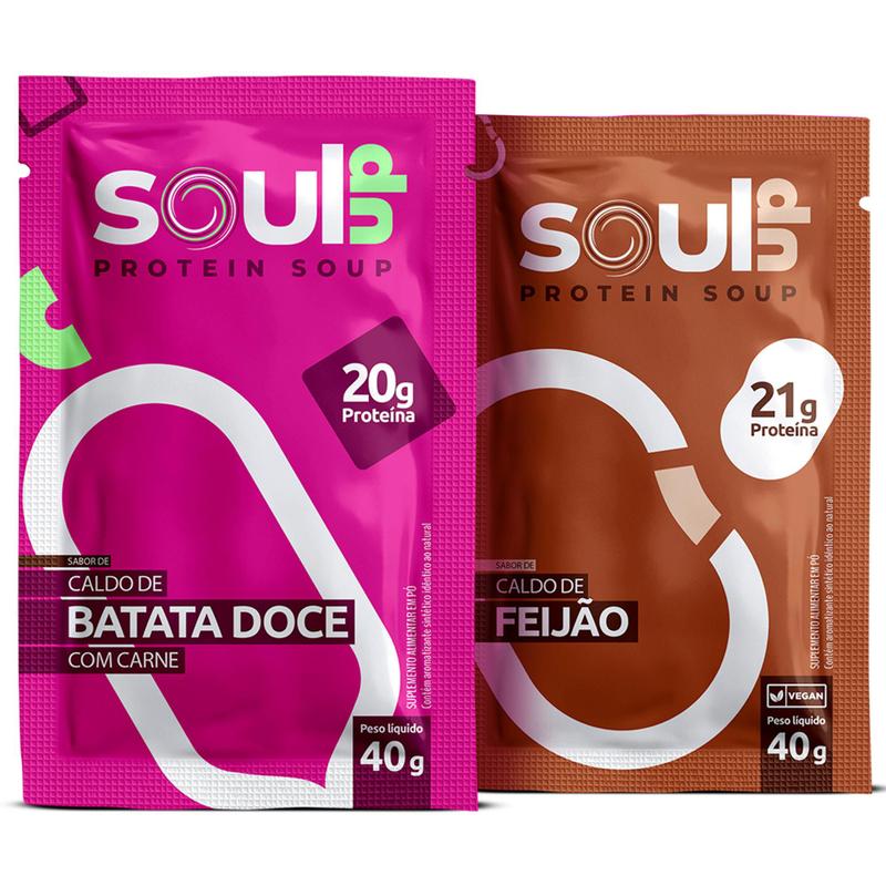 Sopa Pós Bariátrica - Soul Up l Kit de 3 caixas com 10 sachês (40g cada ...