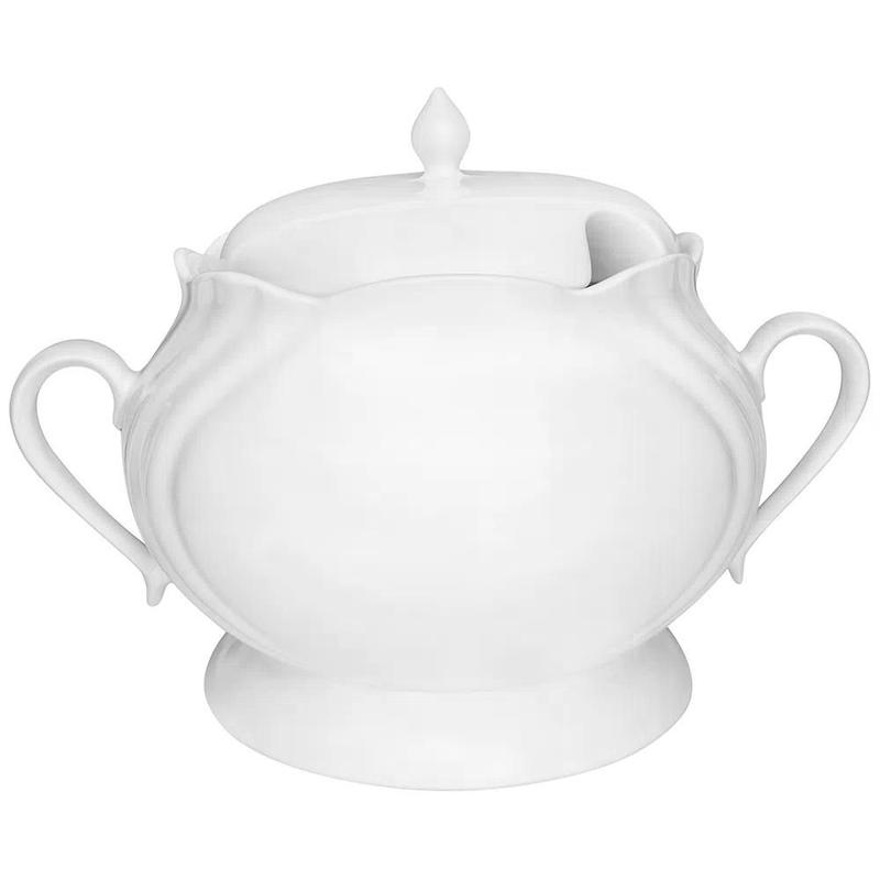 Sopeira 4L (com tampa)- Soleil White Porcelana - Oxford - Sopeira ...