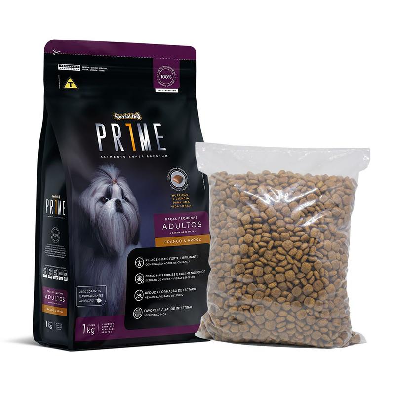 Special Dog Prime Adulto Raças Pequenas Frango e Arroz - Granel ...