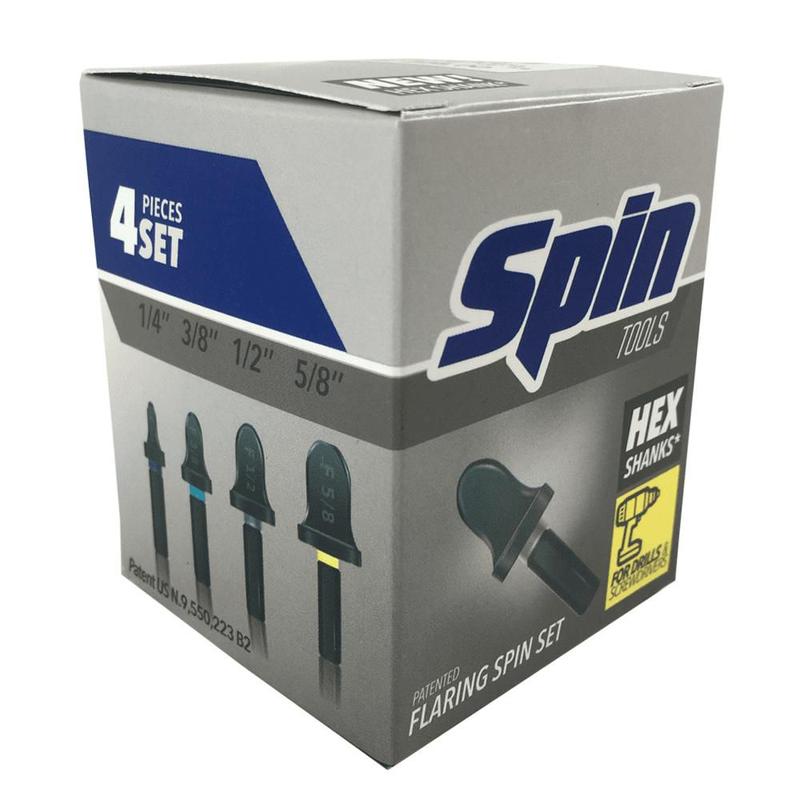 Spin flangeador para canos 1/4 - 3/8 - 1/2 - 5/8 kit spin 71056106 ...