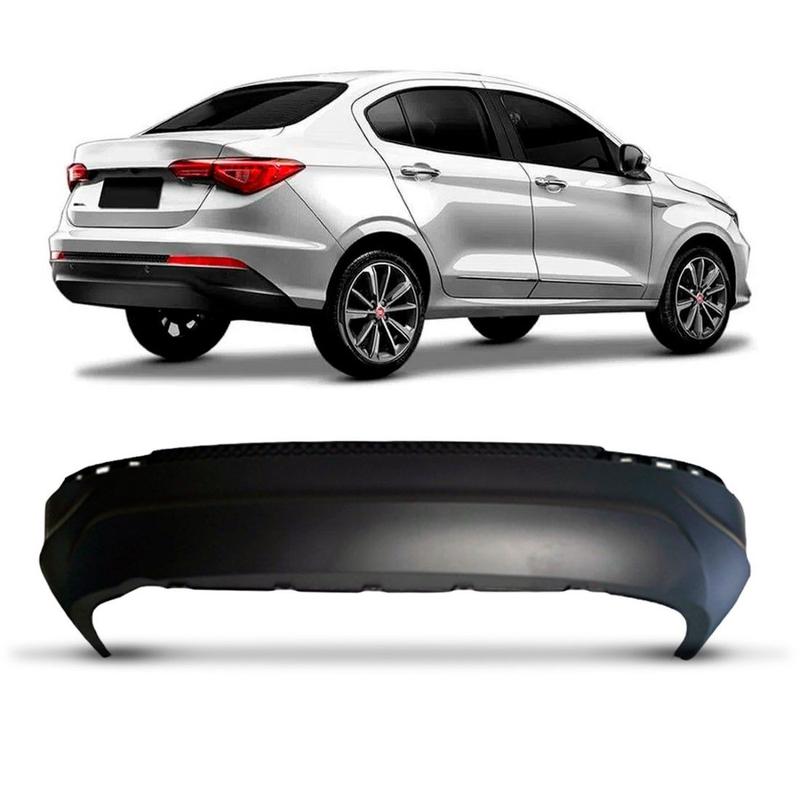 Spoiler Parachoque Traseiro Cronos 2018 2019 2020 - LOMA PLAST - Spoiler de Carro - Magazine Luiza