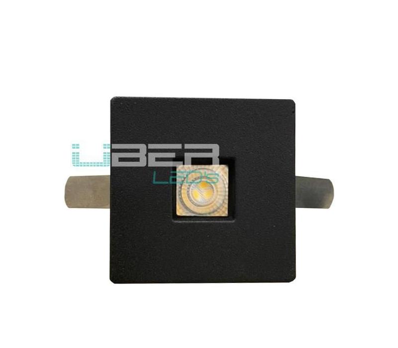 Spot Laser Facho Pequeno Mini Dicroica Quadrado Preto Nl - Newline ...