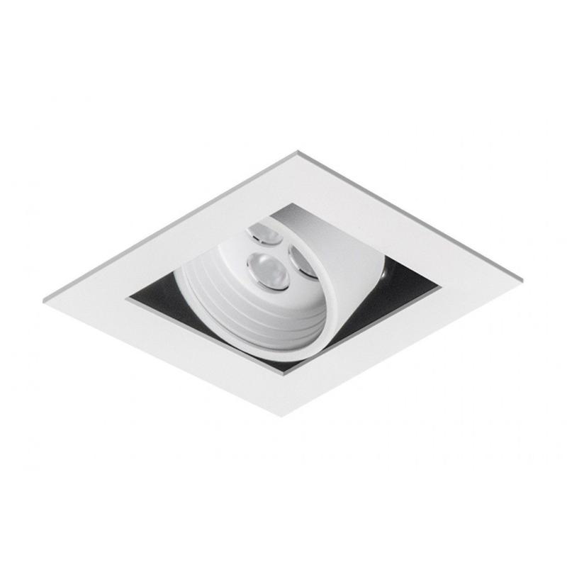 Spot Led Embutir Lumidec ER39 8,5W Luz Amarela 3000K - Abalux - Spot - Magazine Luiza