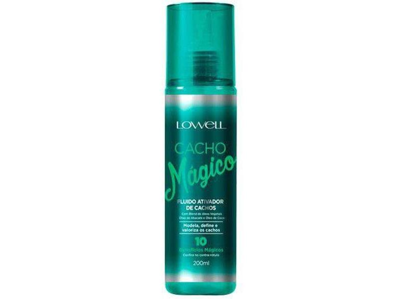 Spray Ativador de Cachos Lowell Cacho Mágico 200ml - Ativador de Cachos ...