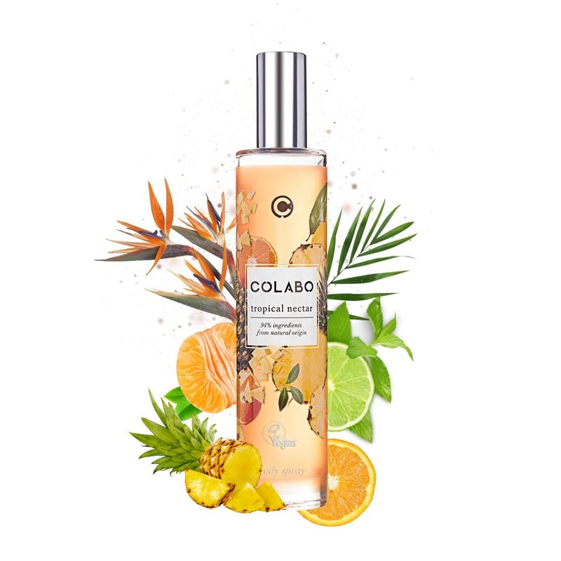 Spray Corporal Perfumado Colabo Fragrância Tropical Nectar 50ml ...