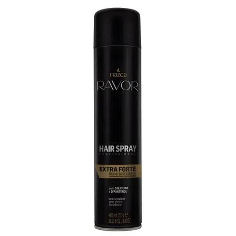 Spray Fixador Nazca Extra Forte Ravor 400ml - Modelador e Fixador de ...