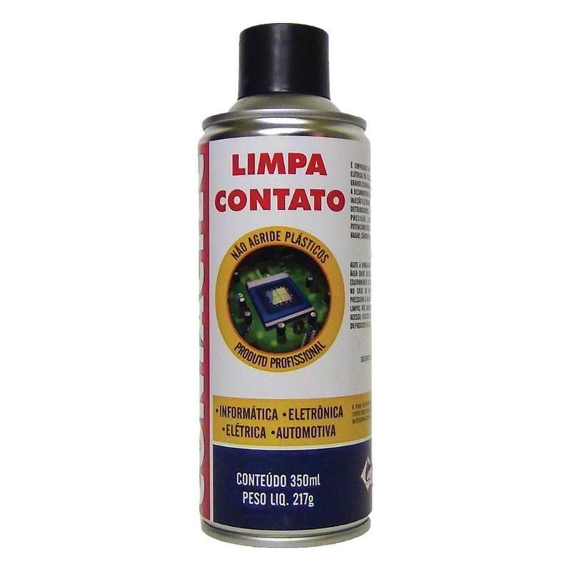 Spray Limpa Contato Contactec 350ml / 217g - Indicado para Limpeza em ...
