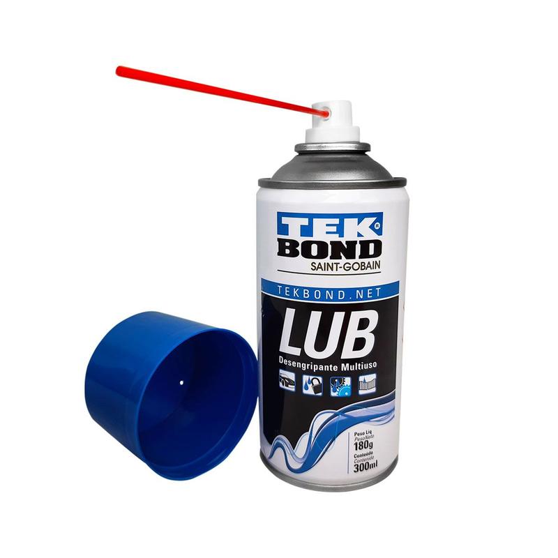 Spray Lub Desengripante Multiuso 300ml - Tekbond - Desengripante - Magazine Luiza