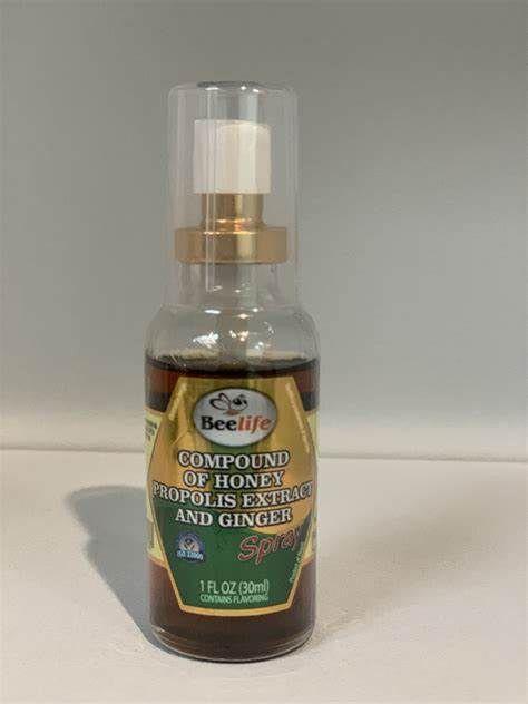 Spray smells composto mel e extrato própolis e gengibre 30ml - Composto ...