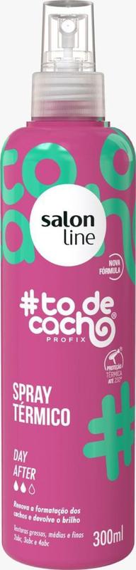 Spray térmico todecacho day after salon line 300ml - Protetor Térmico ...