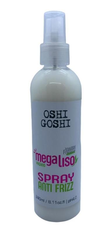 Spray Termo Ativo Anti Frizz Mega Liso Vegano Selagem 240 Ml - Oshi ...