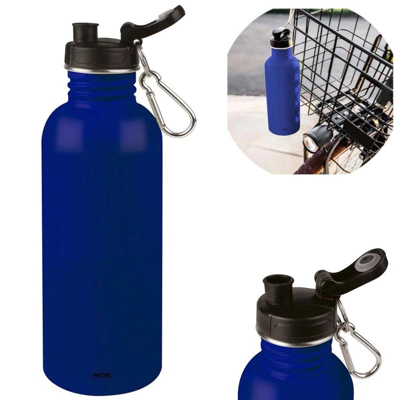 Squeeze Garrafa de Aco Water To Go Trendy 750 Ml Azul Mor e Lazer ...