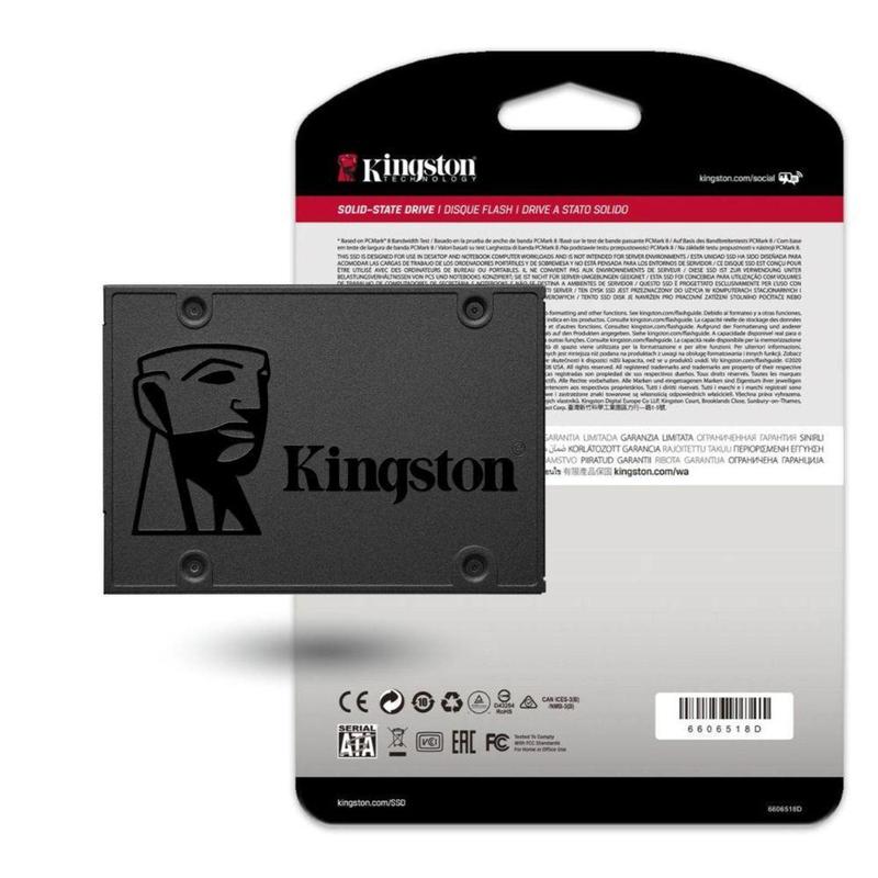 SSD 240GB Kingston A400 10x Faster Sata 3 Compatível com PC e Notebook ...