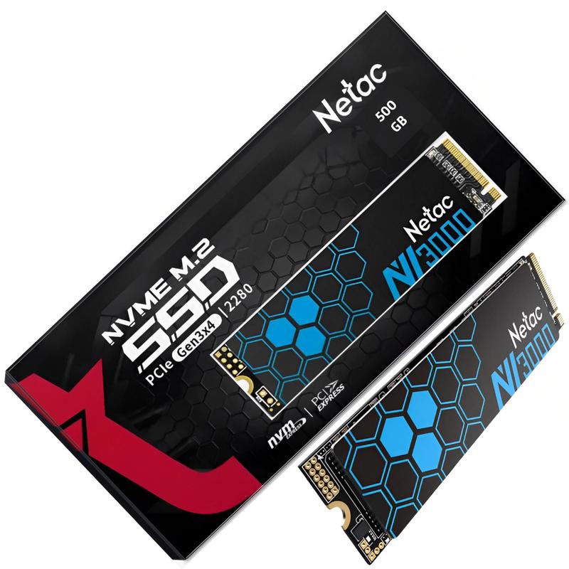 Ssd 500gb Netac Interno Pci-e Gen3x4 M.2 Nvme 3000mbs 2280 - SSD - Magazine Luiza