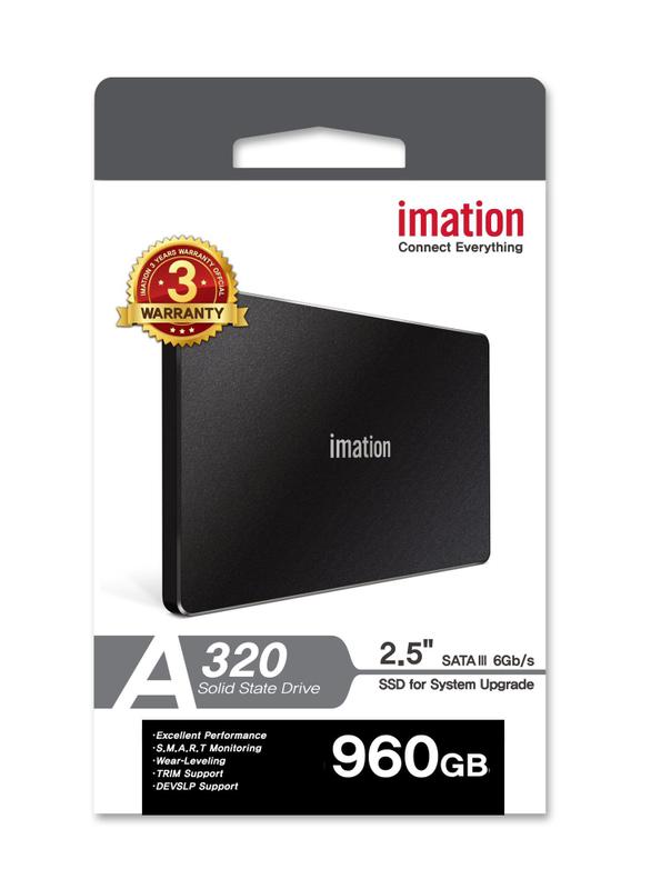 Ssd imation 2.5 sata III A320 960GB - SSD - Magazine Luiza