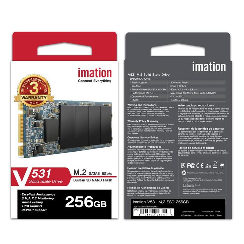 Ssd imation m2 sata iii - 256gb - SSD - Magazine Luiza