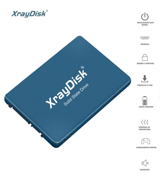 Ssd Interno Xraydisk 256 Gb Para Notebook Computador PC Original - SSD - Magazine Luiza