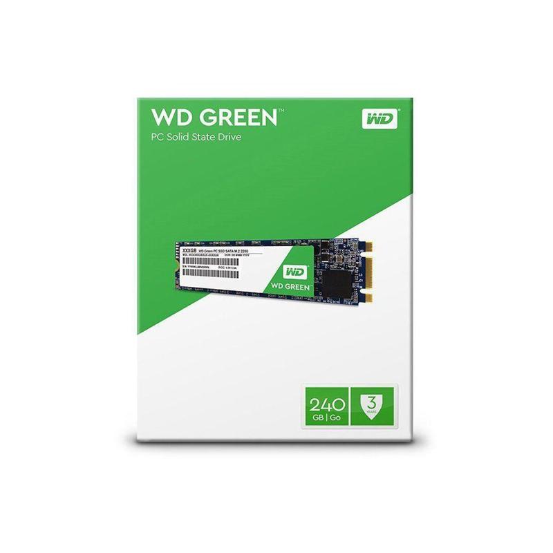 SSD M.2 M2 2280 WD Green 240GB WDS240G2G0B - Western Digital - SSD ...
