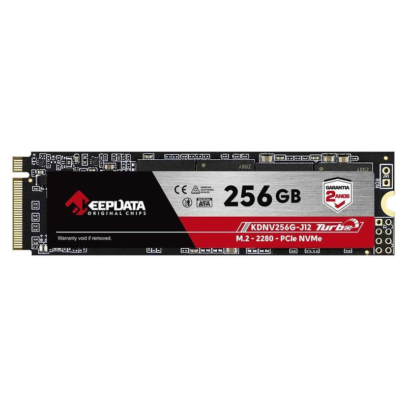 Ssd M.2 Nvme 256Gb 2280 Keepdata Kdnv256G-J12 - Keepdata Original Chips ...