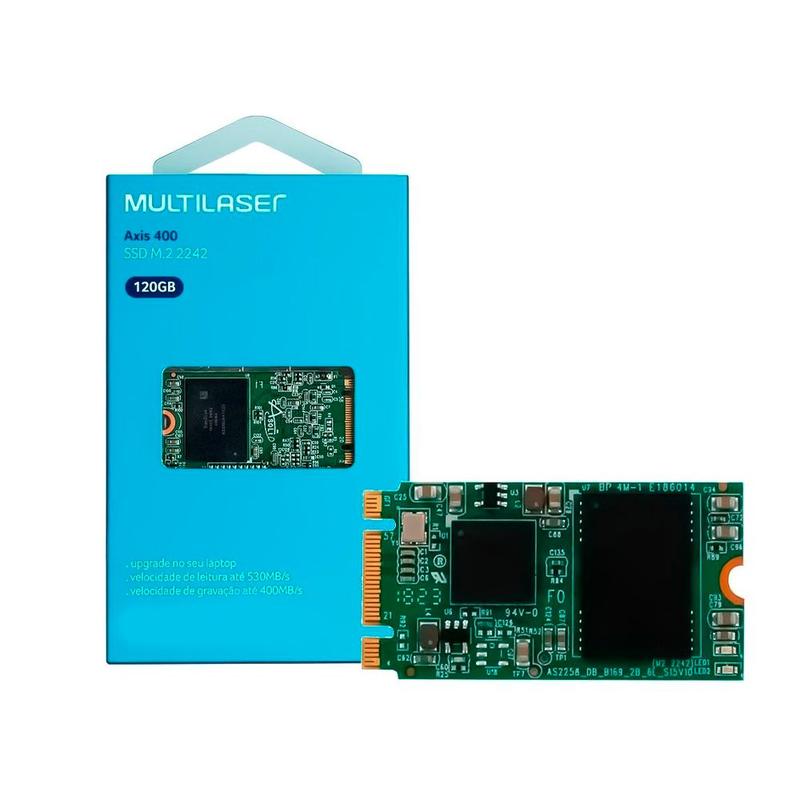 Ssd multilaser axis 400 120gb m.2 2242 sata iii - Multilaser ...