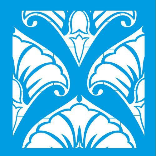 Stencil Litocart 30x30 LSPG-002 Estampa Abstrata - Estêncil para ...