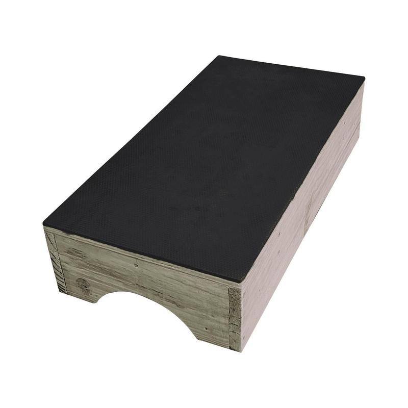 Step de Madeira Funcional Academia 60x30x15cm Antiderrapante - REI DO ...