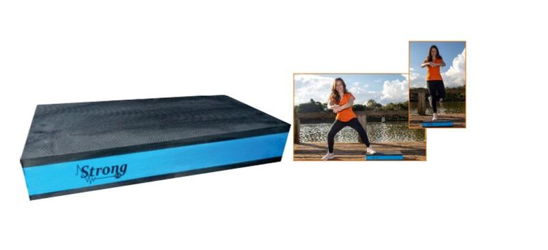 Step Madeira 60 X 30CM X 10CM Altura revestido em EVA - Strong Fit ...