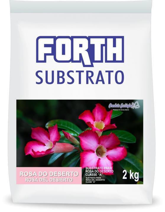 Substrato forth rosa do deserto 2 kg - Substrato para Plantas ...