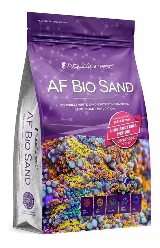 Substrato P/ Aquario Marinho Aquaforest Af Bio Sand 7,5kg - Substrato para Plantas - Magazine Luiza