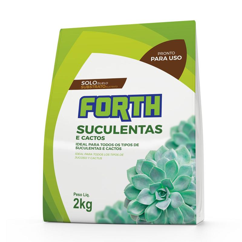 Substrato para Suculentas e Cactos Forth 2kg - Substrato para Plantas ...