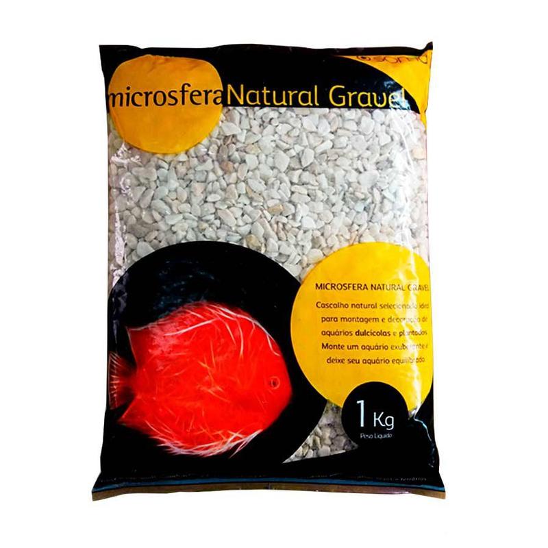 Substrato Soma Microsfera Natural Gravel Cichlid Golden para Aquários 1kg - 4-6mm - Cuidados com ...