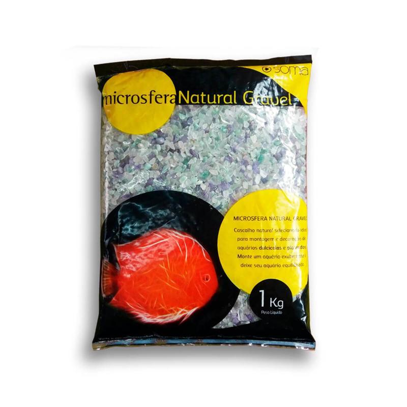 Substrato Soma Natural Gravel Top Crystal MIX 1kg 3-5mm - Substrato ...