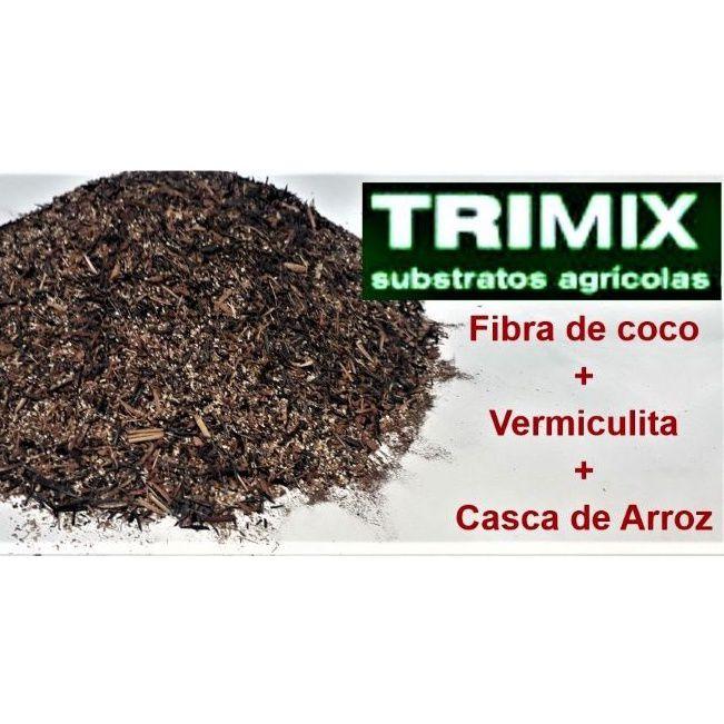 Substrato Trimix - Fibra de coco granulada+ Vermiculita Expandida ...
